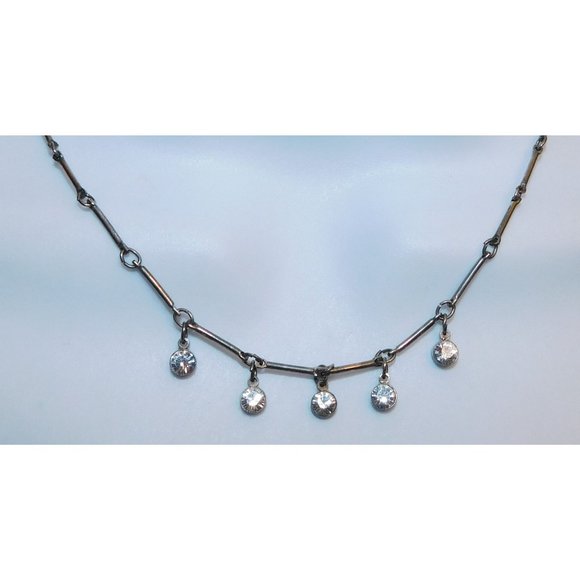 Jewelry | Simple Rhinestone Necklace | Poshmark